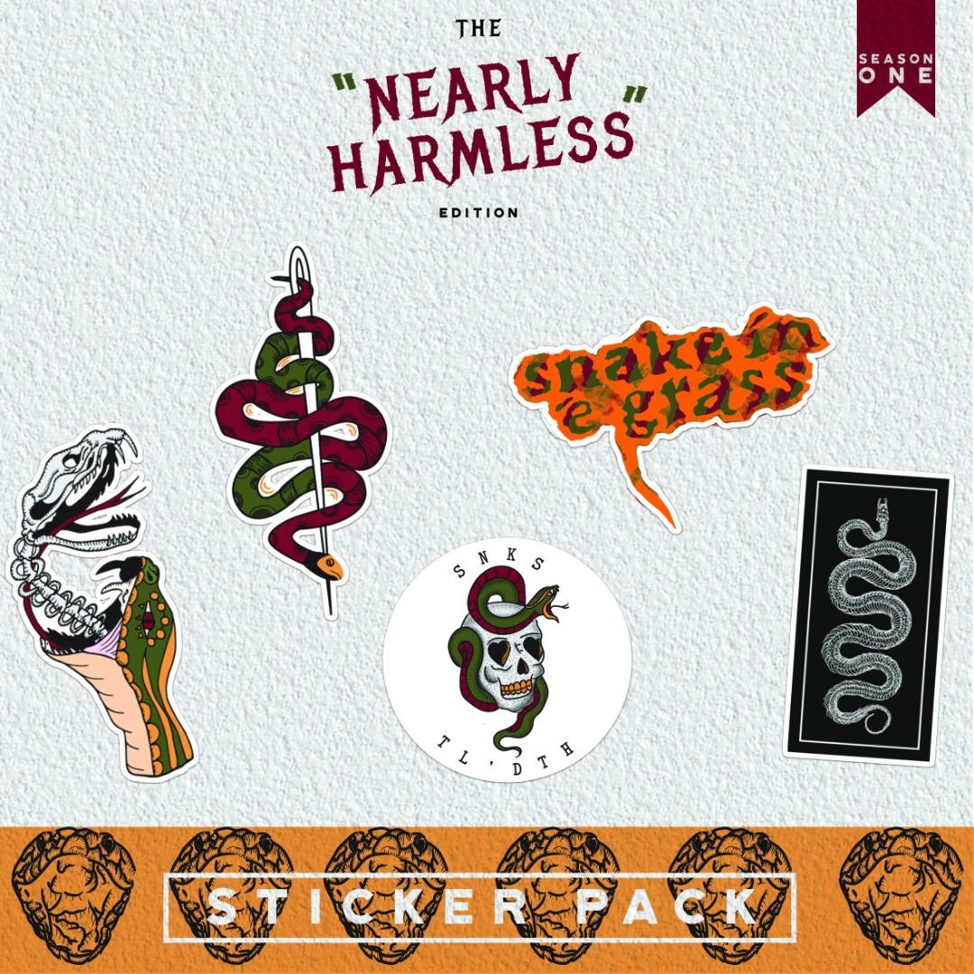 The "Nearly Harmless" Edition Sticker Pack, Hobbies & Toys, Art ...