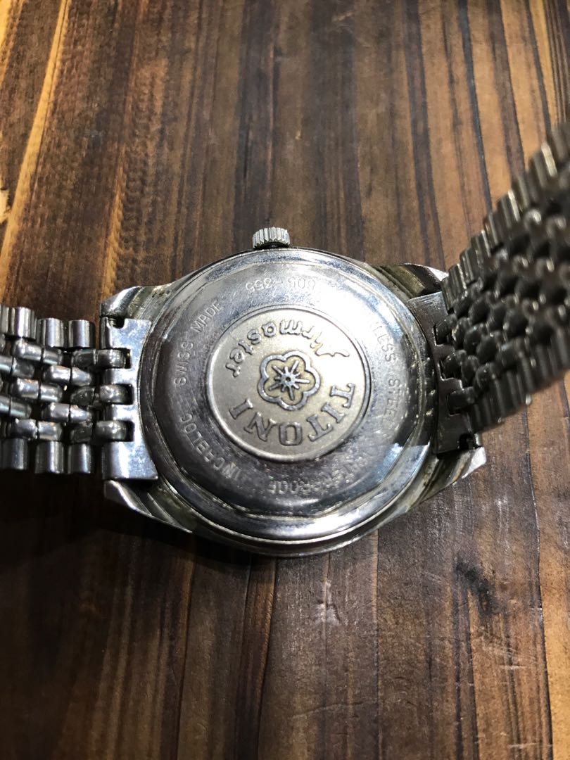 Titoni Airmaster 21 Jewels Titoflex, Luxury, Watches on Carousell