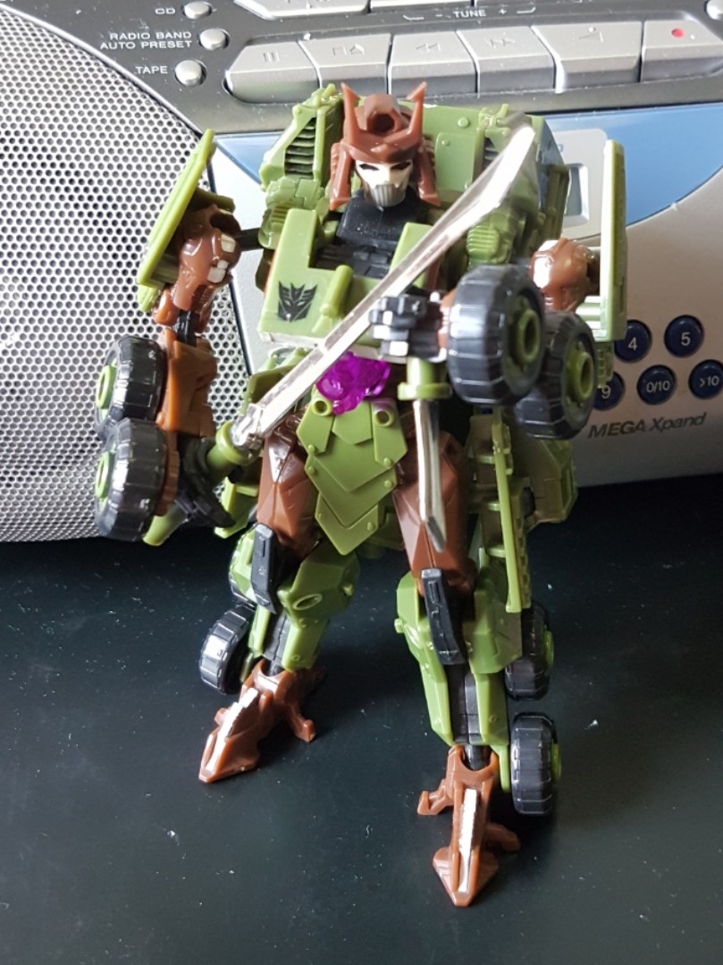 Transformers Movie Deluxe Bludgeon + Headrobots DX Blood Upgrade Kit ...