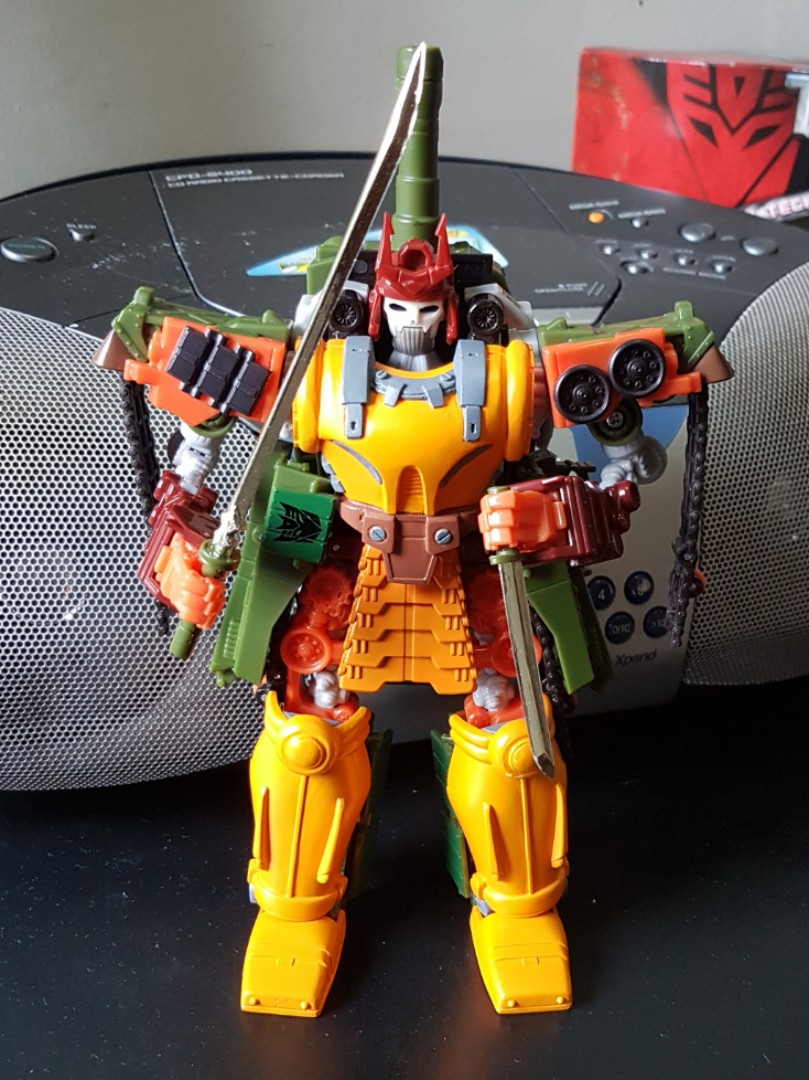Transformers Movie Voyager Bludgeon + Headrobots & Maiden Japan Upgrade ...