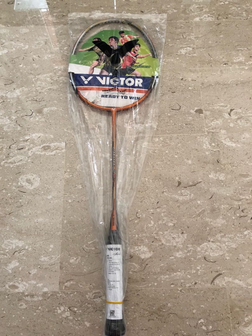 Victor Jetspeed 8PS badminton racket, Sports, Sports & Games Equipment ...