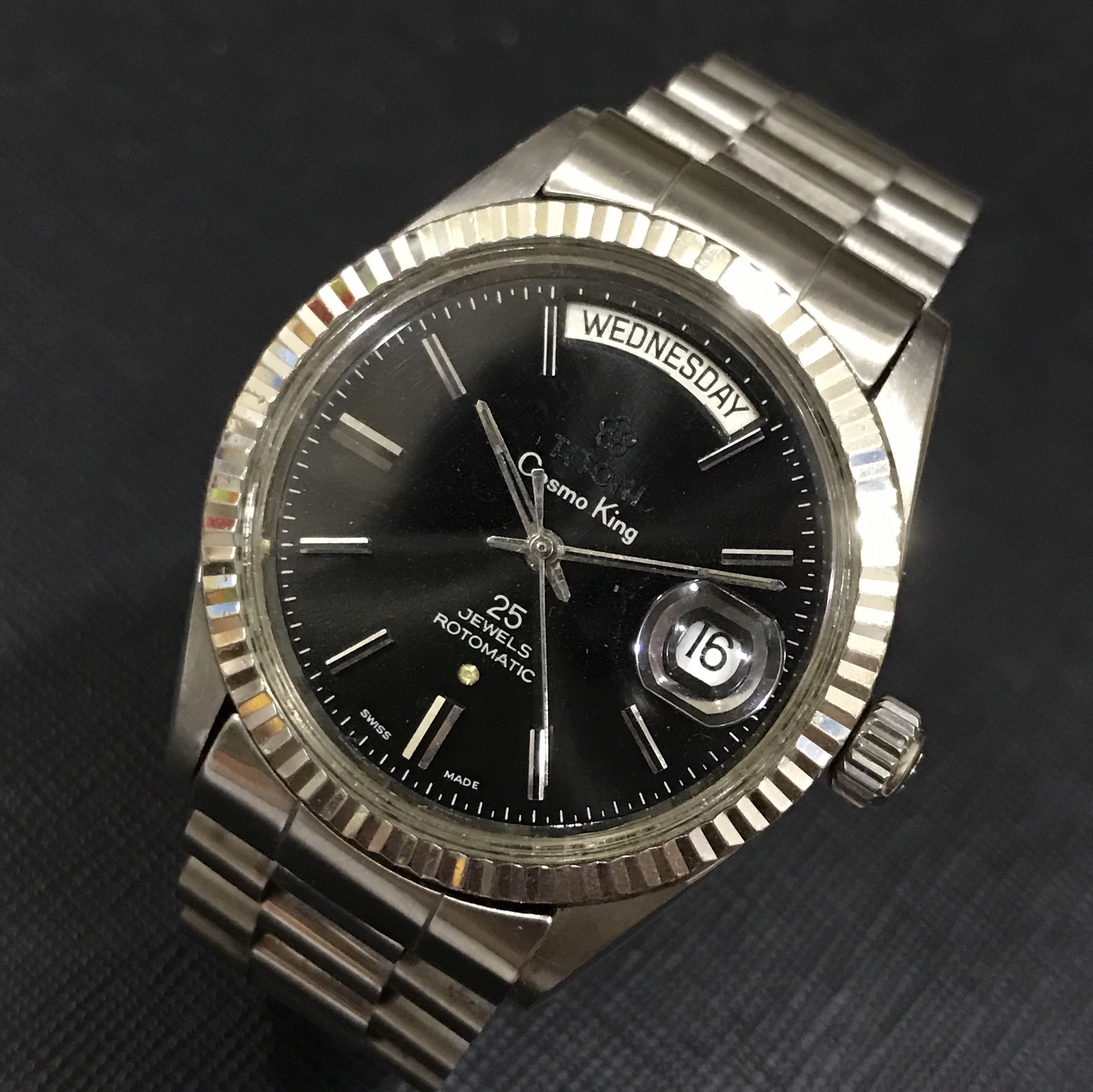 Vintage Titoni Cosmo King Watch, Women's Fashion, Watches & Accessories ...