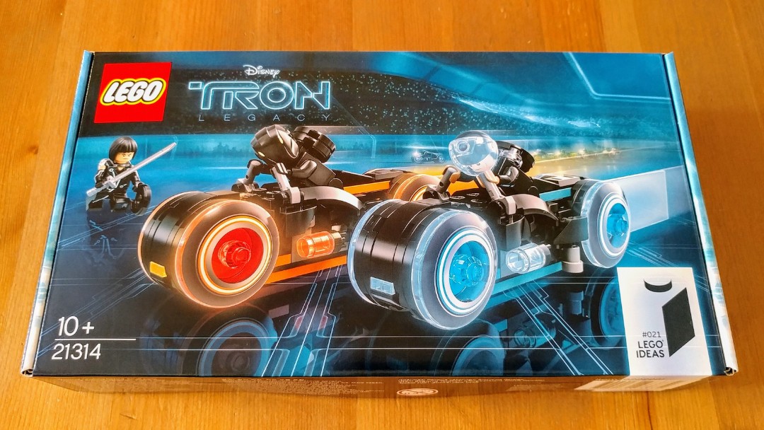 全新未開盒 Lego 21314 TRON: Legacy Lightcycle Ideas (CUUSOO)系列 (, 興趣及遊戲, 玩具 ...