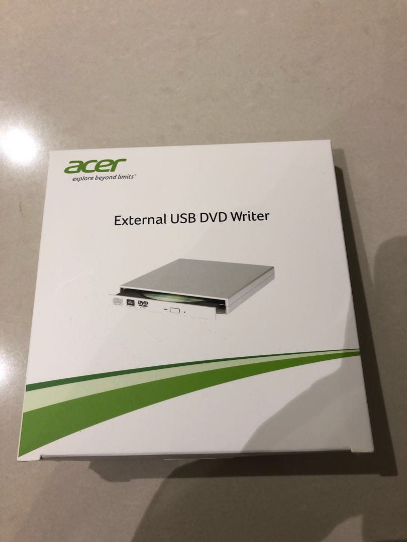 ACER external USB DVD Writer, Computers & Tech, Parts & Accessories ...