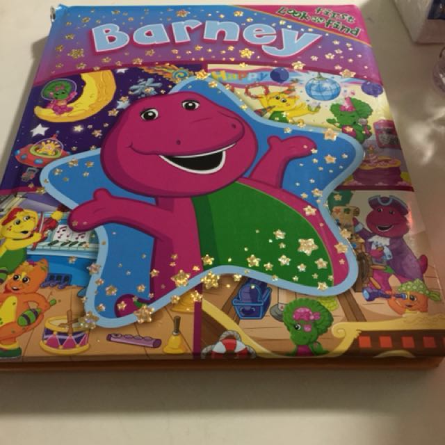 Barney first look and find, Hobbies & Toys, Books & Magazines, Fiction ...