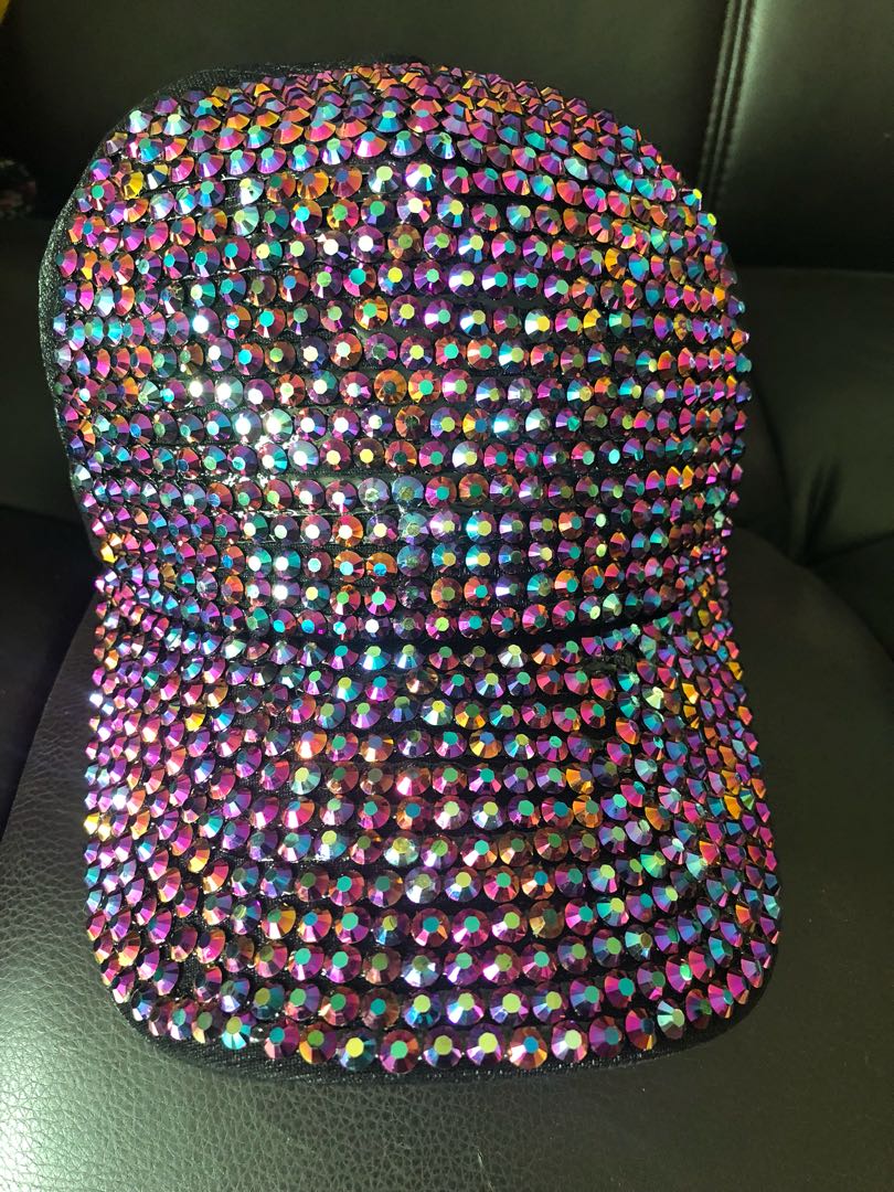Bling bling cap, Women's Fashion, Watches & Accessories, Other ...