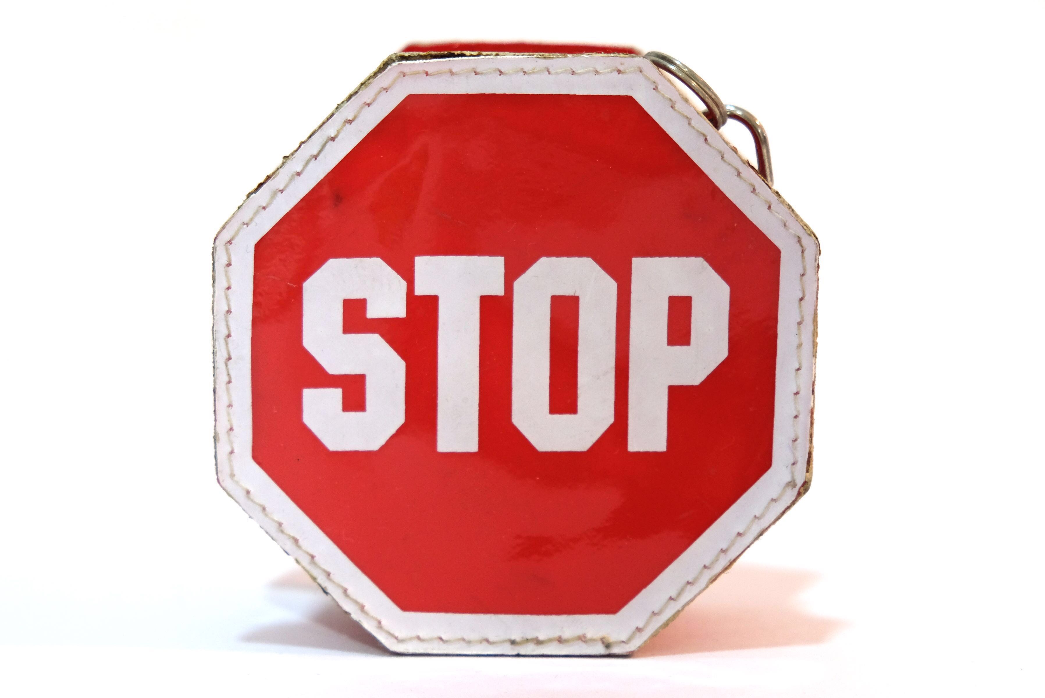 FX Creations Stop Sign Coin Purse, Women's Fashion, Bags & Wallets ...