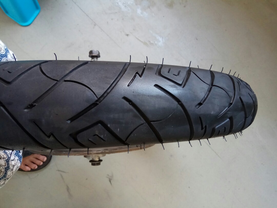 Honda Steed 28" Front Spokes Rim wheel set, Motorcycles, Motorcycle ...