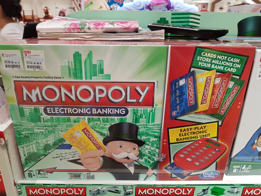 Monopoly Electronic Banking, Hobbies & Toys, Toys & Games on Carousell