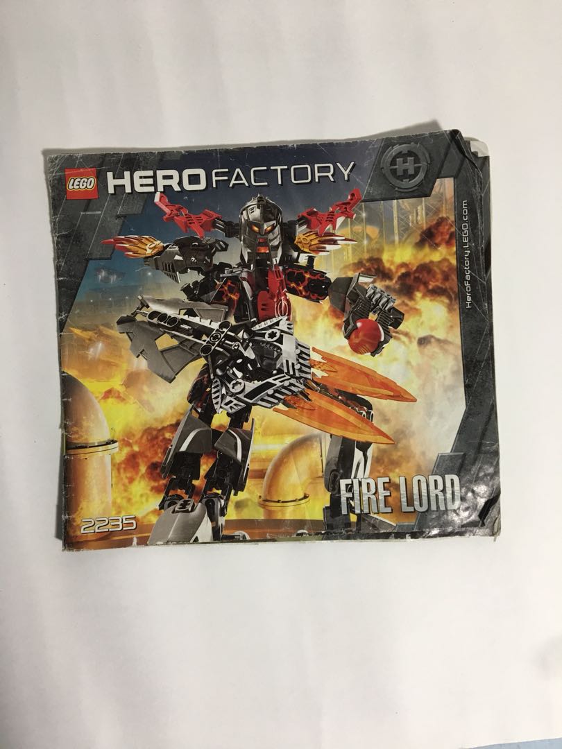 Original Lego Hero Factory Fire Lord 2235, Hobbies & Toys, Toys & Games ...