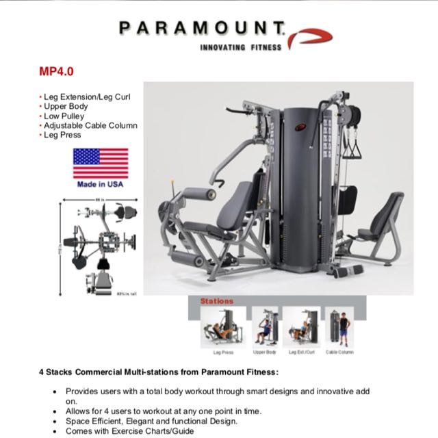 Paramount 4.0 Multi-station set, Mobile Phones & Gadgets, Mobile ...