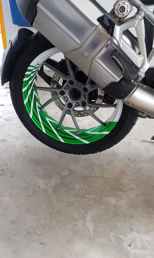 Rim Wrap, Motorcycles, Motorcycle Accessories on Carousell