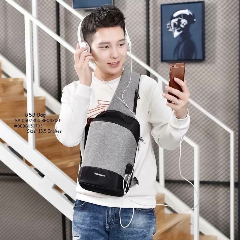 USB BAG Double Connector Free USB Data Wire & Headset Wire SIZE : 13 .5 ...