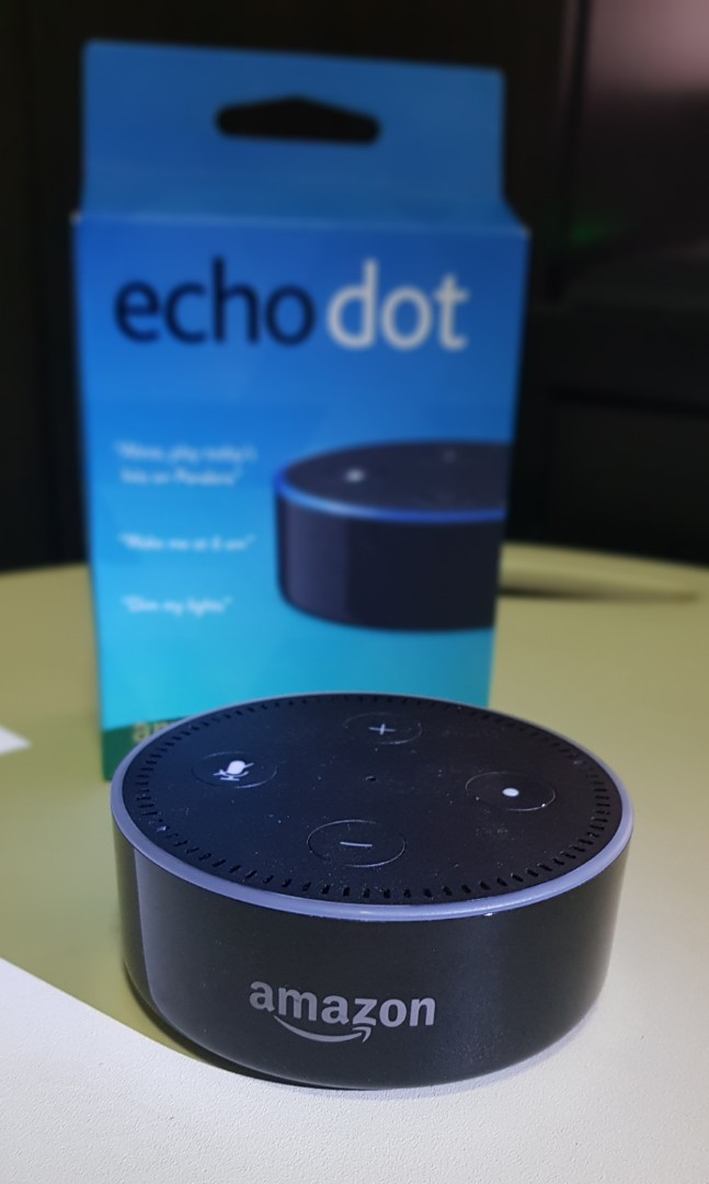Amazon Echo Dot 2, TV & Home Appliances, TV & Entertainment, Entertainment Systems & Smart Home ...