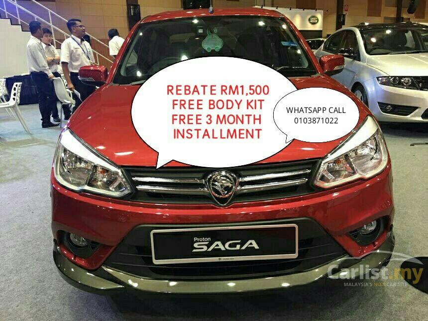 CASH REBATE RM1,500 FREE BODYKIT!!! PROTON SAGA NEW MODEL, Cars, Cars ...