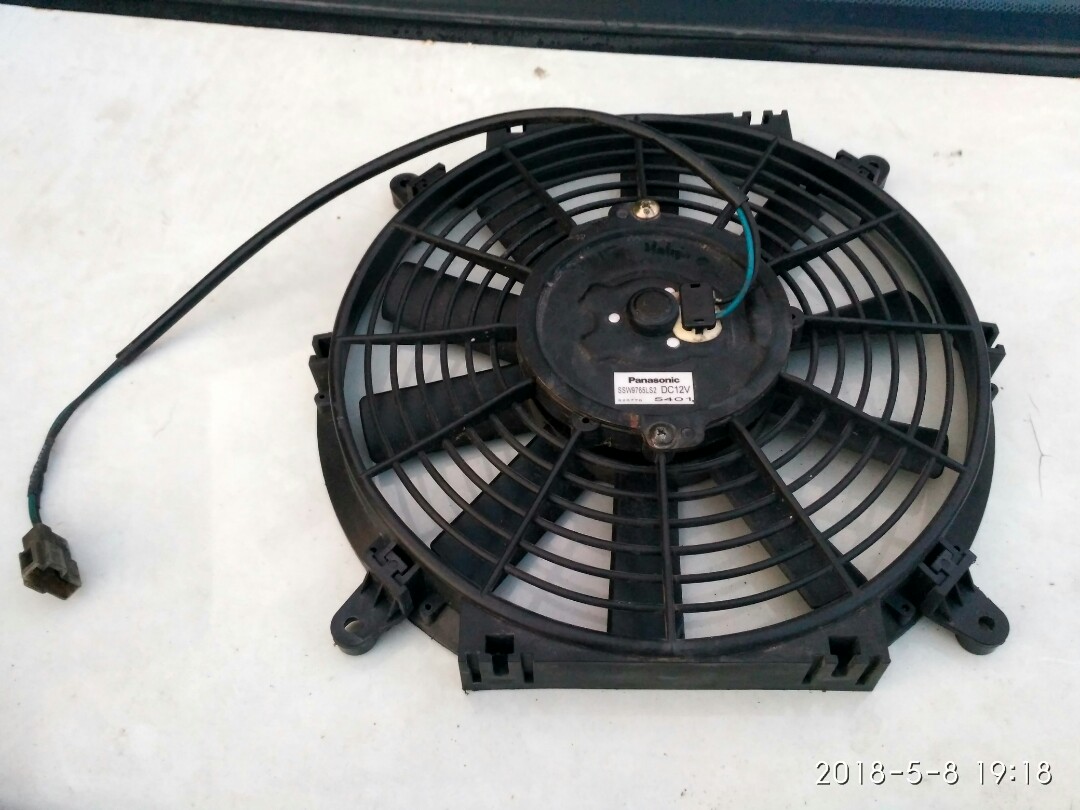 Panasonic 12 inch radiator condenser fan, Auto Accessories on Carousell