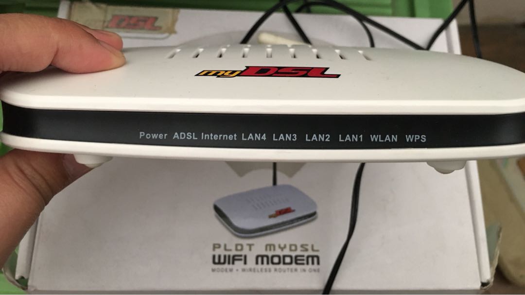 PLDT DSL Modem, Computers & Tech, Parts & Accessories, Networking on ...