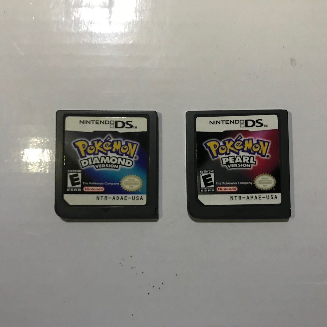 Pokemon Diamond and Pokemon Pearl (CART ONLY), Video Gaming, Video Game ...