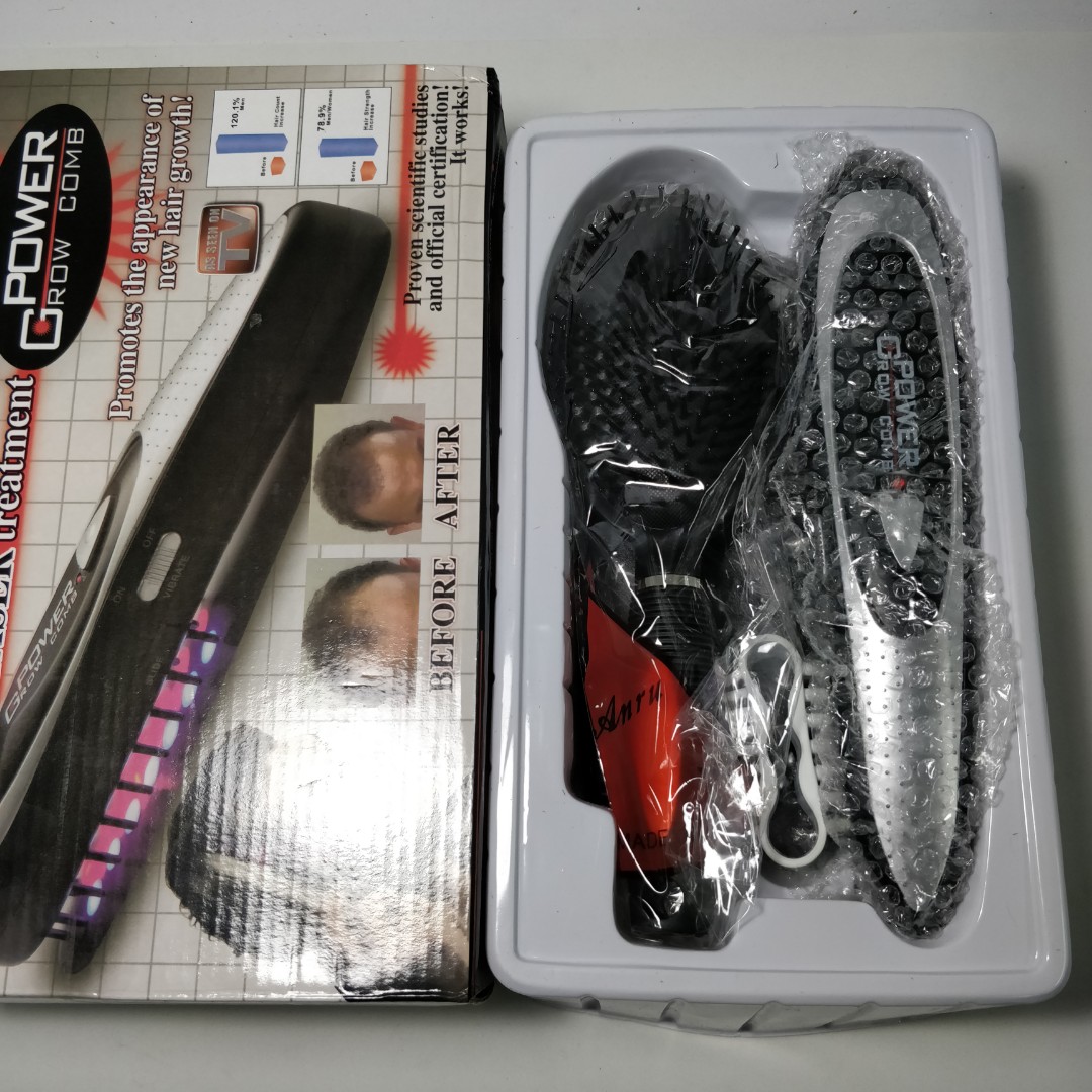 Power Grow Comb Hair Laser Treatment Promotes Growth, Beauty & Personal ...