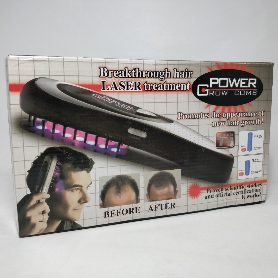 Power Grow Comb Hair Laser Treatment Promotes Growth, Beauty & Personal ...