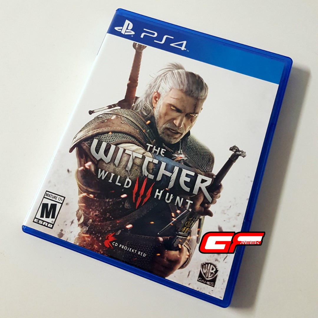 PS4 THE WITCHER 3 WILD HUNT, Video Gaming, Video Games, Nintendo on Carousell