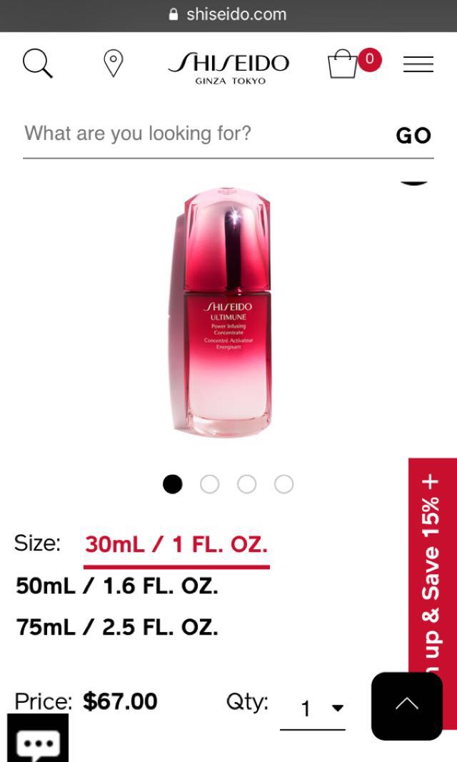 Shiseido Ultimune power infusing concentrate 10ml, Health & Nutrition, Health Supplements ...