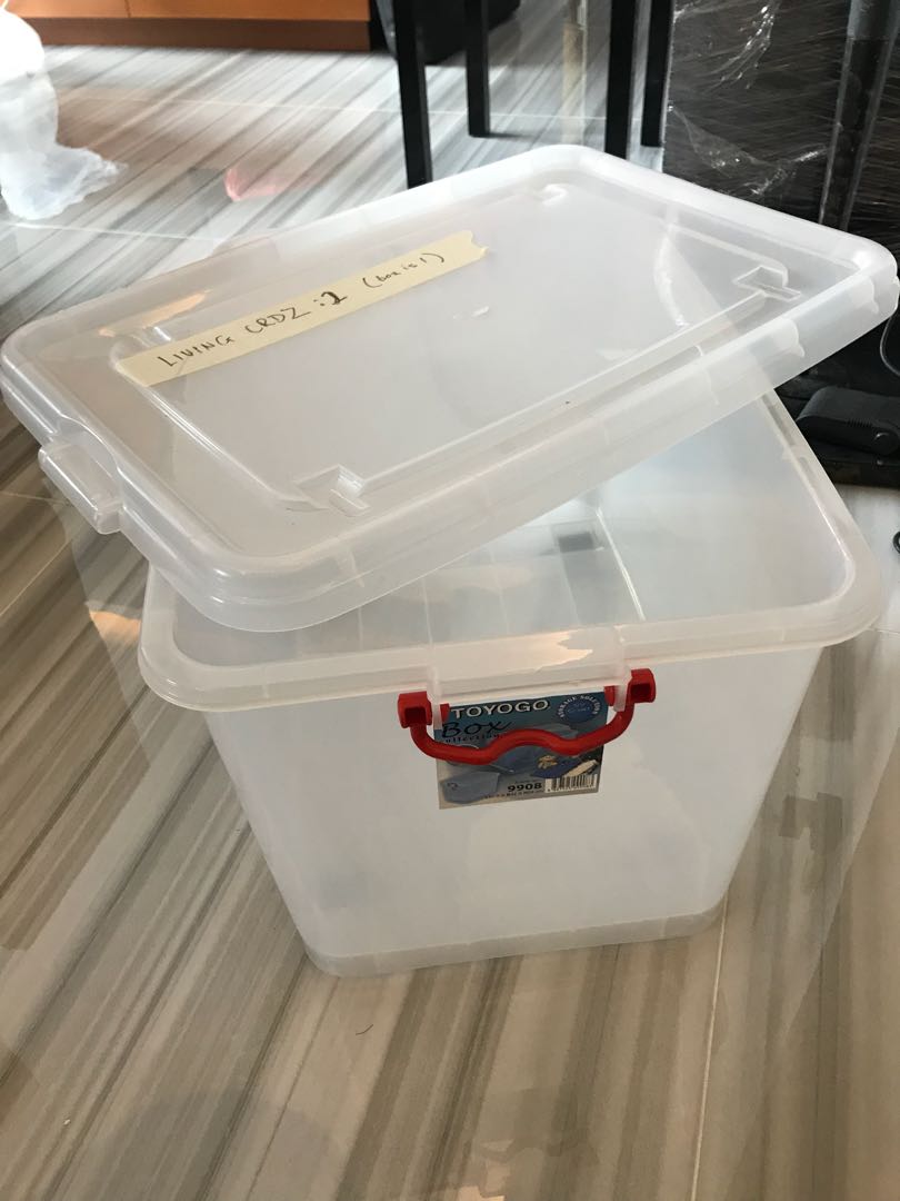 Toyogo Plastic Boxes, Furniture & Home Living, Home Improvement ...