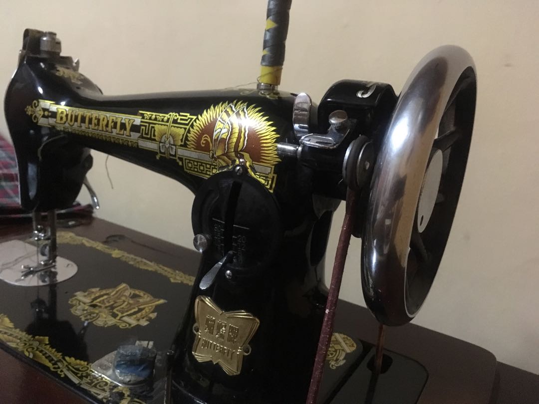 Vintage Butterfly Sewing Machine, Hobbies & Toys, Memorabilia ...