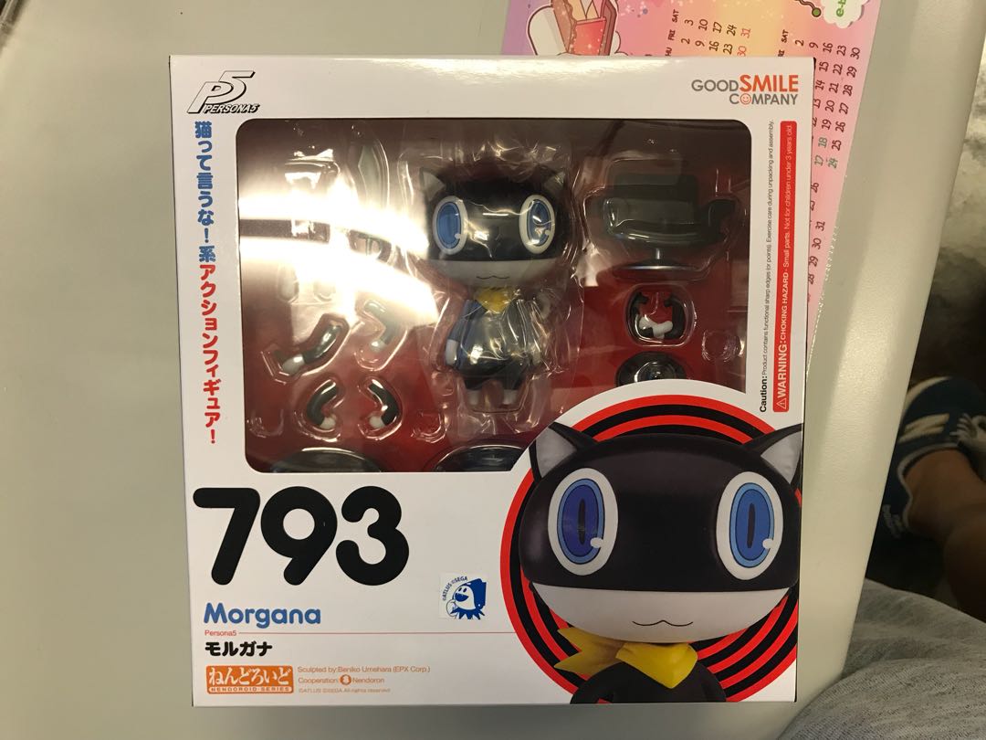 全新 行版 黏土人 摩爾加納 女神異聞錄 5 nendoroid morgana persona 5, 興趣及遊戲, 玩具 & 遊戲類 ...