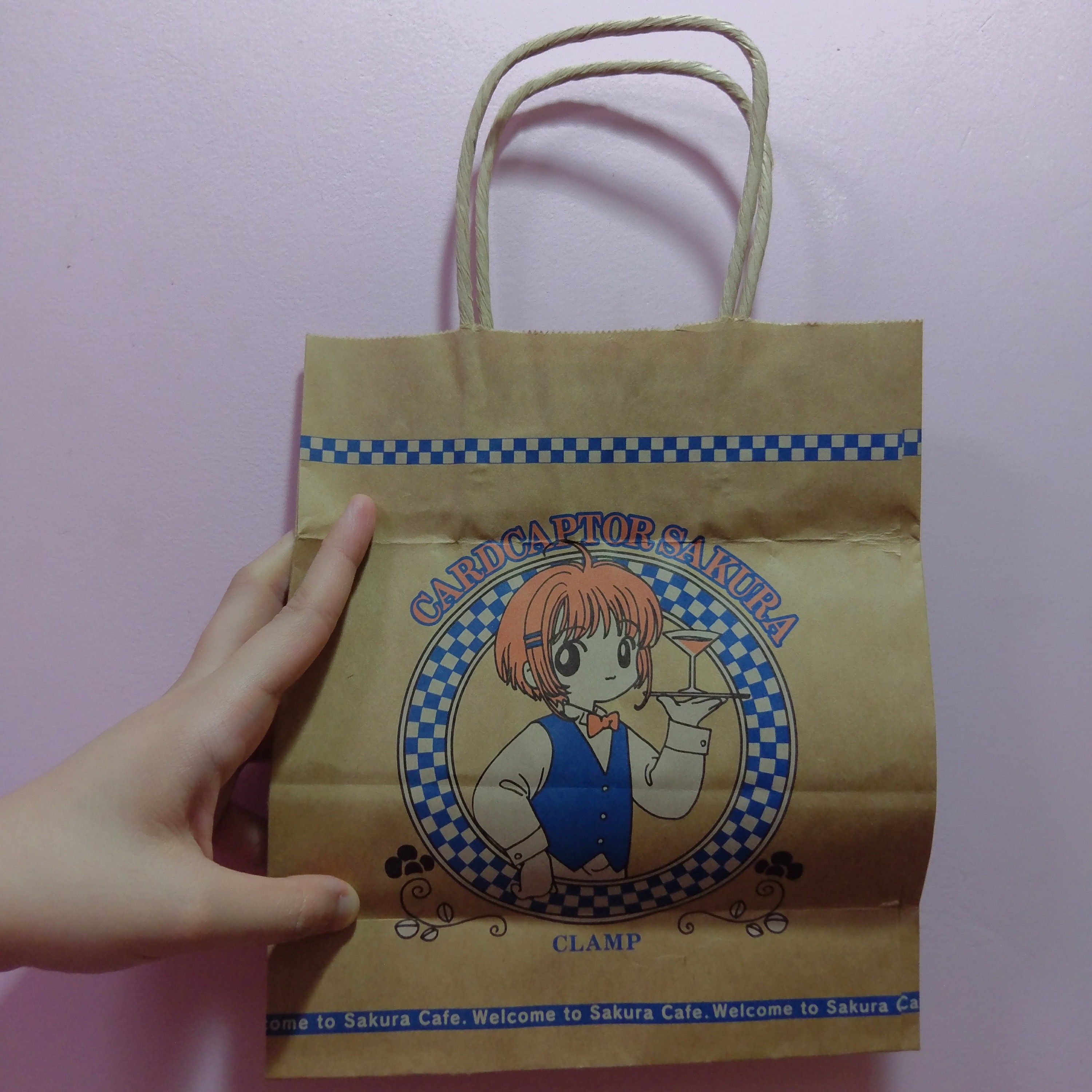 百變小櫻紙袋 中古 cardcaptor sakura paper bag nakayoshi附錄贈品, 興趣及遊戲, 書本 & 文具, 漫畫 ...