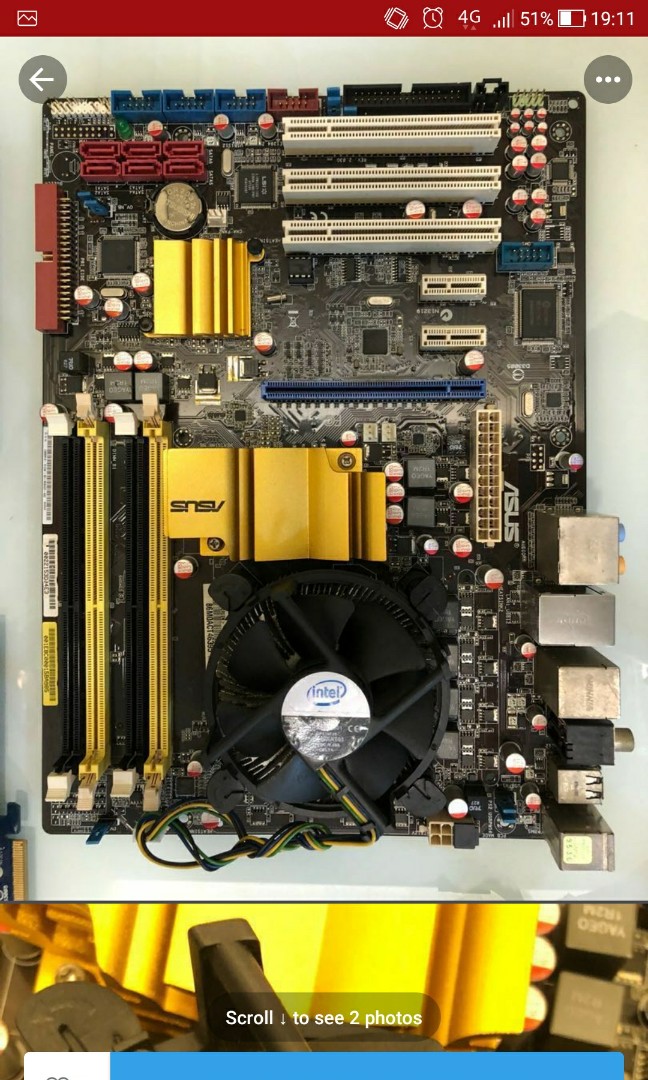 Asus motherboard LGA 775 XEON X5450, Computers & Tech, Desktops on ...
