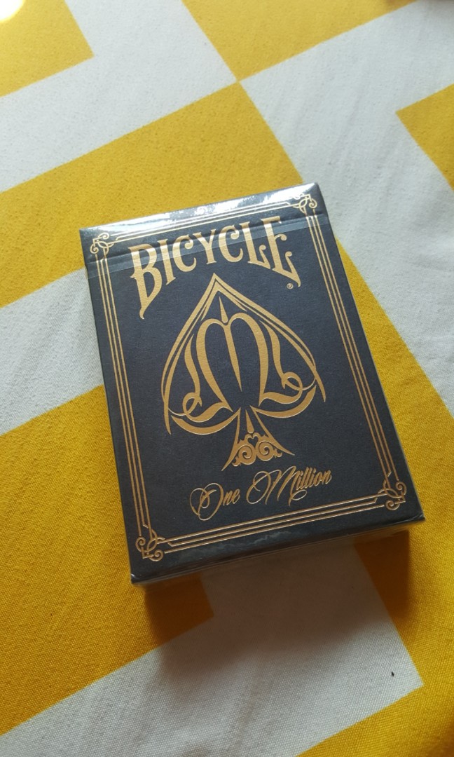 Bicycle One Million Cards, Hobbies & Toys, Toys & Games on Carousell