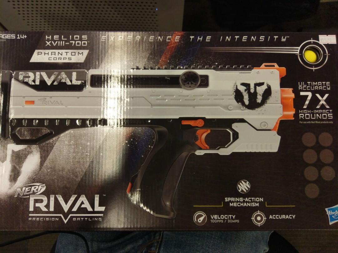 BNIB Nerf Rival Helios Phantom Corps, Hobbies & Toys, Toys & Games on Carousell