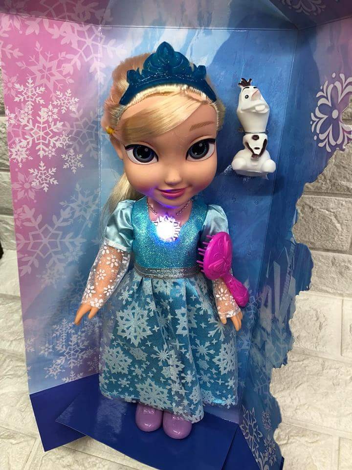 Frozen barbie with light and sounds, Babies & Kids, Infant Playtime on ...