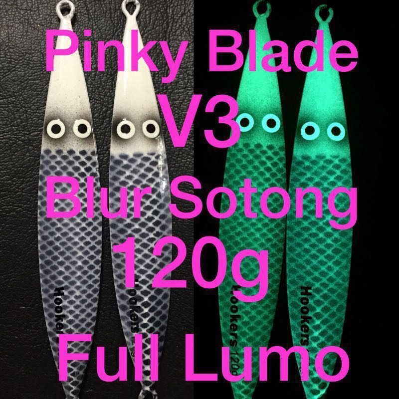 Full lumo Pinky Blade V3. Best Tenggiri Hunter jigs., Sports, Sports ...