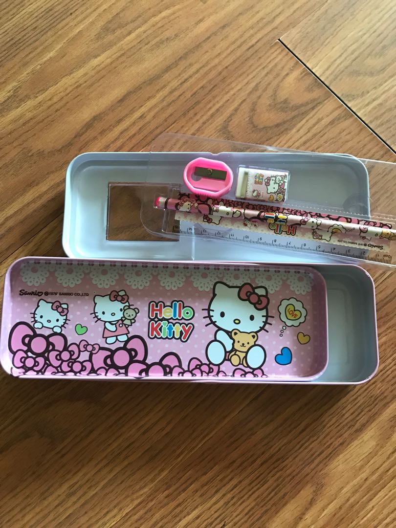 Hello Kitty Pencil Box, Babies & Kids, Baby Nursery & Kids Furniture ...