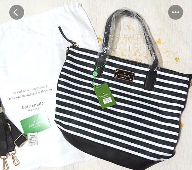 Kare spade stripes bag, Women's Fashion, Bags & Wallets, Cross-body ...