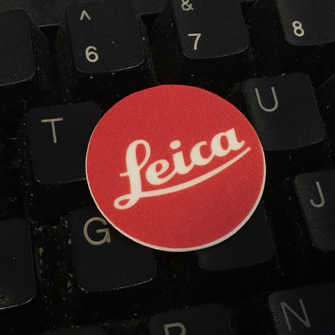 Leica sticker 3cm diameter vinyl, Furniture & Home Living, Home Decor ...