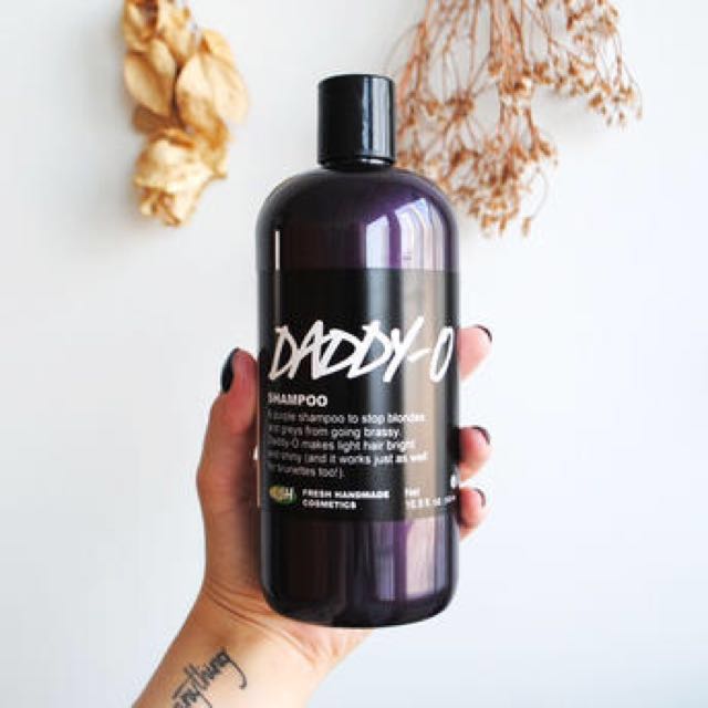 LUSH DADDY O PURPLE SHAMPOO 100G (TRAVEL-FRIENDLY SIZE) AND/OR 500G ...