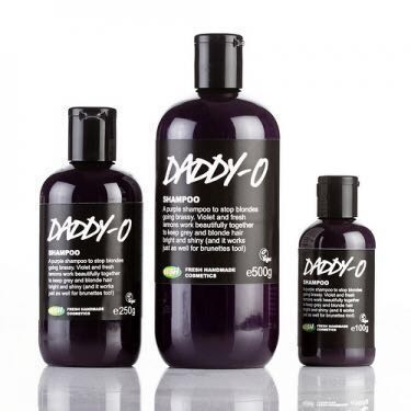 LUSH DADDY O PURPLE SHAMPOO 100G (TRAVEL-FRIENDLY SIZE) AND/OR 500G ...