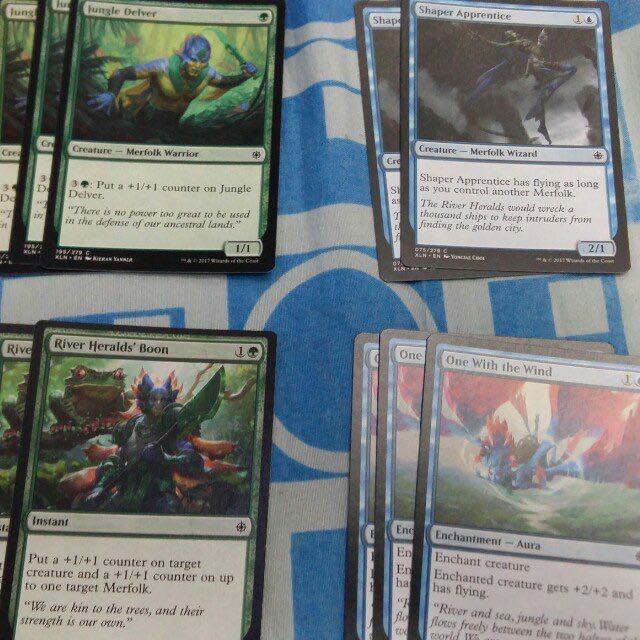 Magic The Gathering MTG Standard Pauper Merfolk Deck, Hobbies & Toys ...