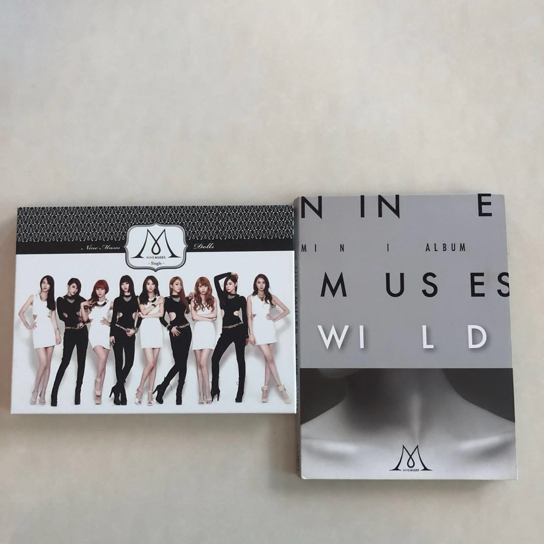 Nine Muses Albums Hobbies And Toys Collectibles And Memorabilia K Wave On Carousell