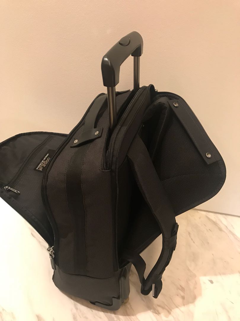 Porsche Design Luggage P2000 rolling backpack, Men's Fashion, Bags ...