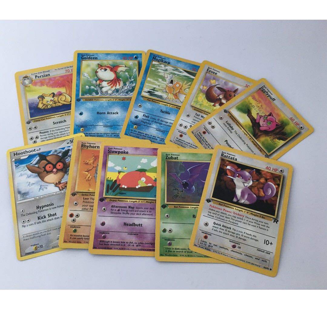 Set of 20 Pokemon Cards, Hobbies & Toys, Toys & Games on Carousell