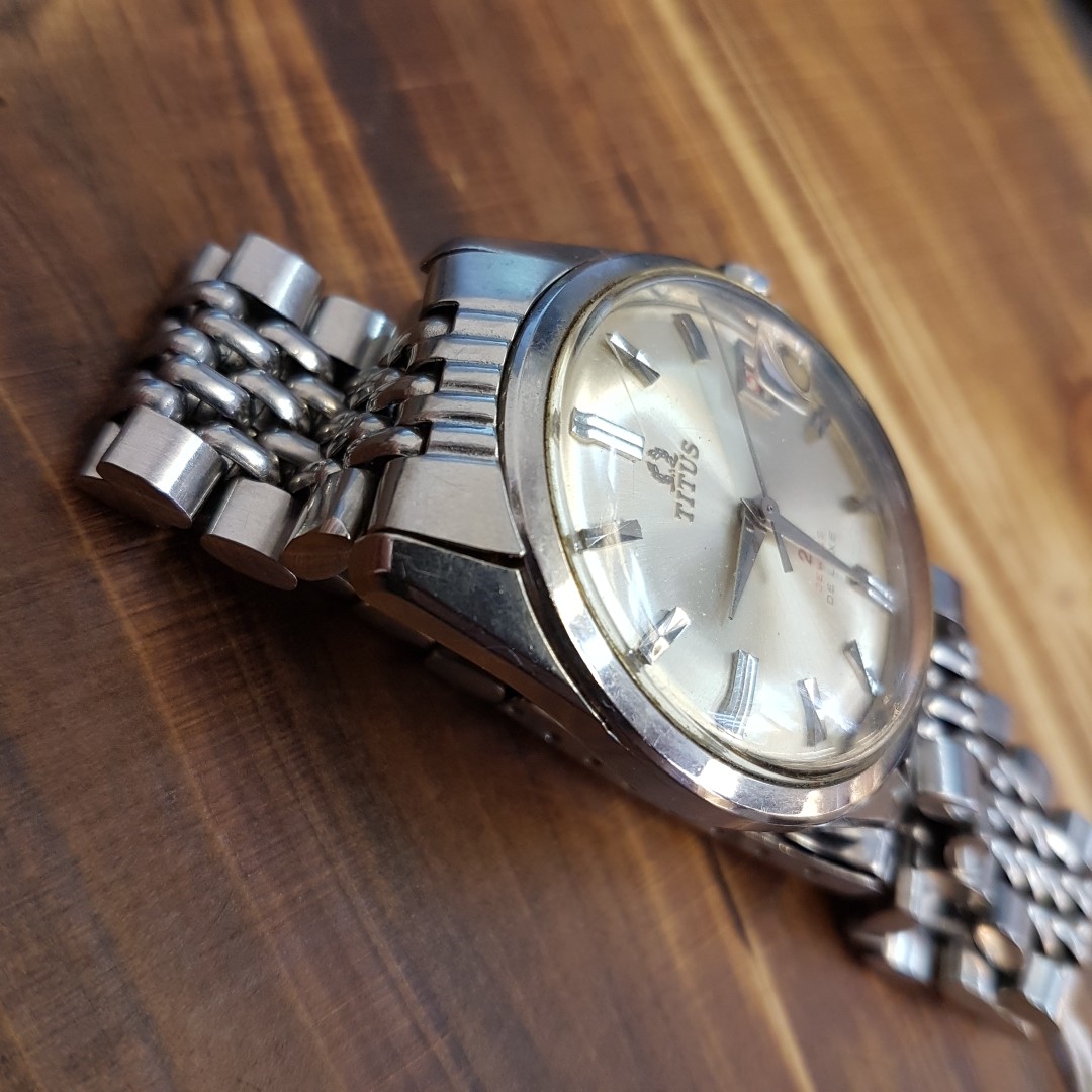 SOLVIL TITUS TITOMATIC JETPOWER SUPER Vintage Swiss Automatic Watch ...