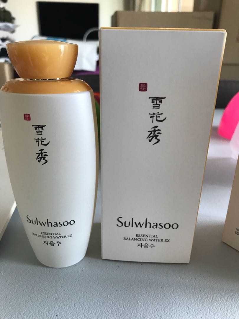 Sulwhasoo Essential Balancing Water Ex & Balancing Emulsion Ex, Beauty ...