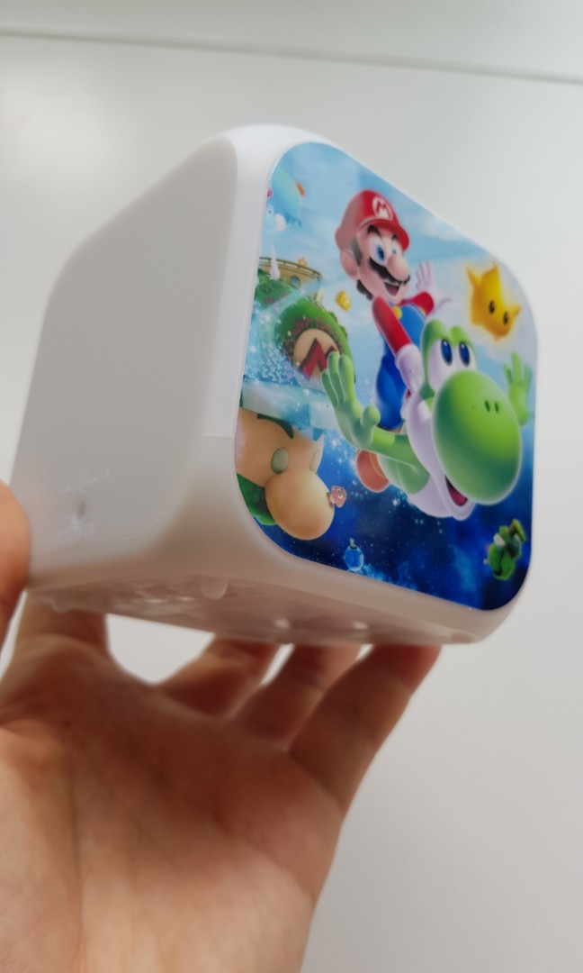 Super Mario Glowing LED Alarm Clock, Furniture & Home Living, Home ...