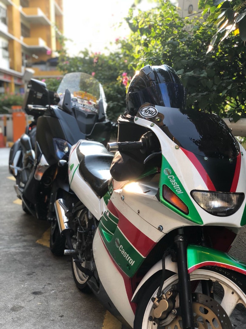 TZM castrol coverset custom with tank, Motorcycles, Motorcycle ...
