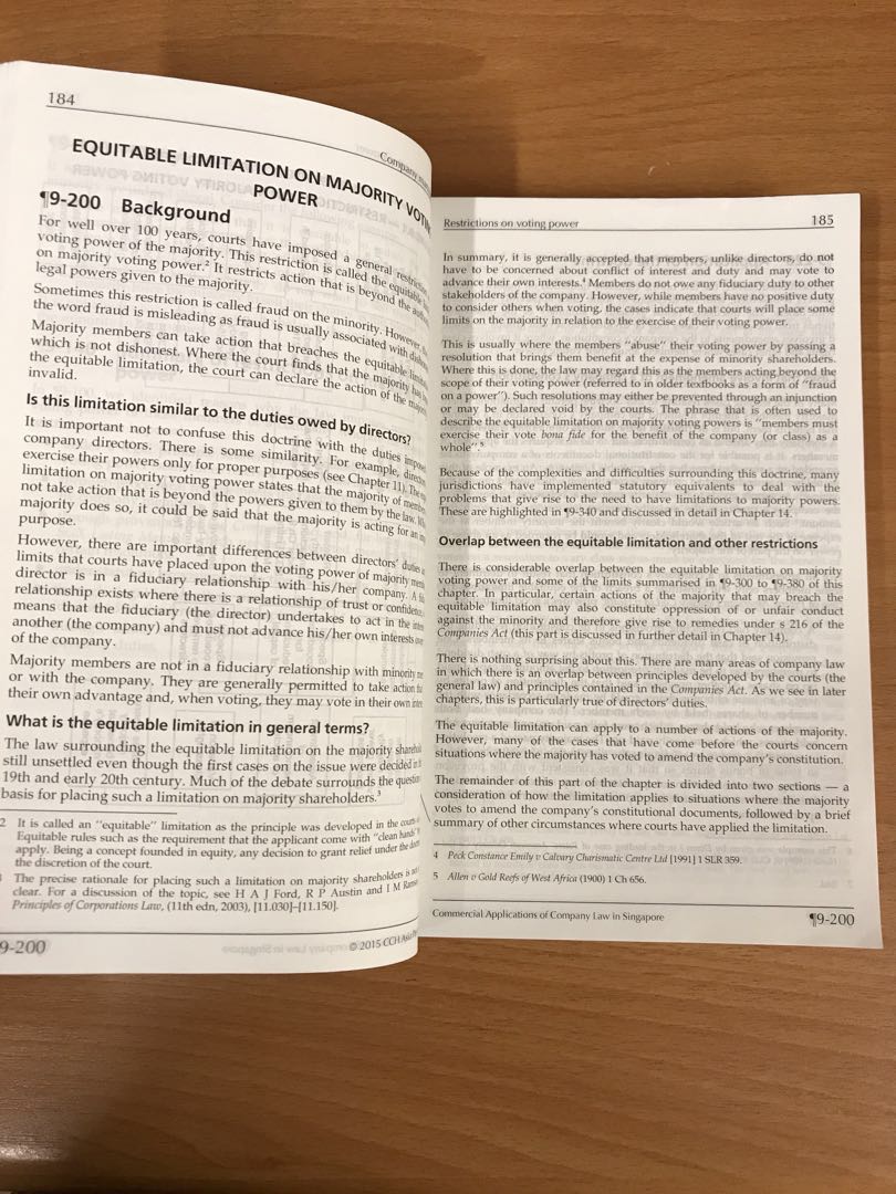 AC2302 Company Law Textbook + physical copy of bible, Hobbies & Toys ...