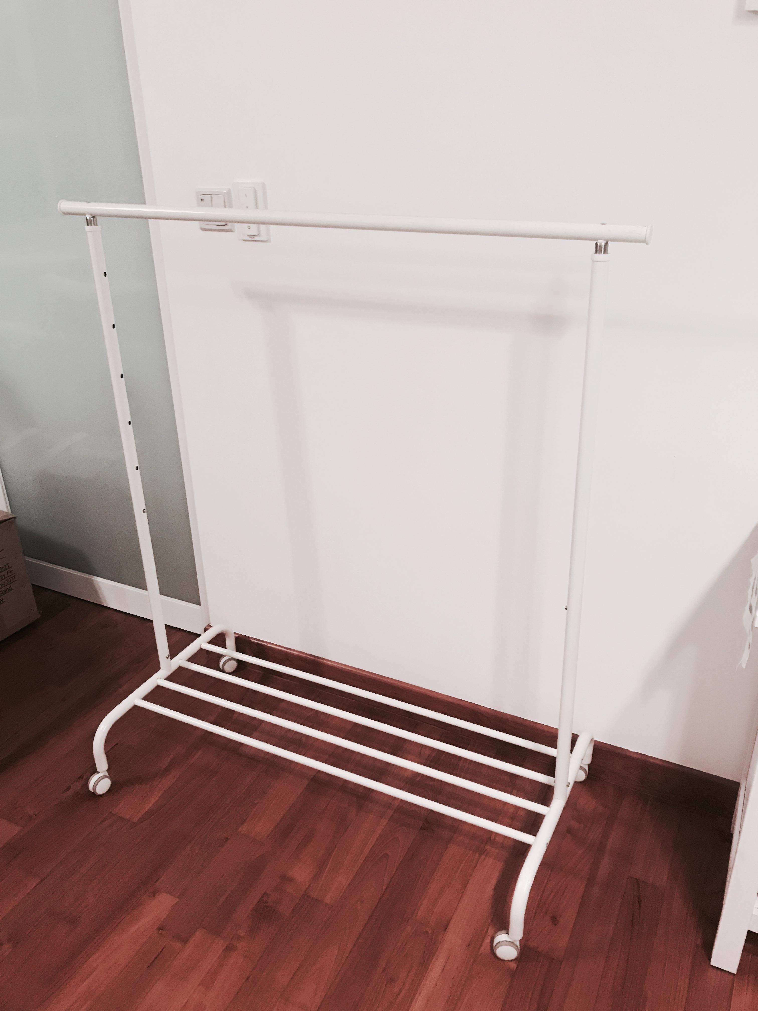 Adjustable IKEA Clothes Rack, Furniture & Home Living, Furniture ...